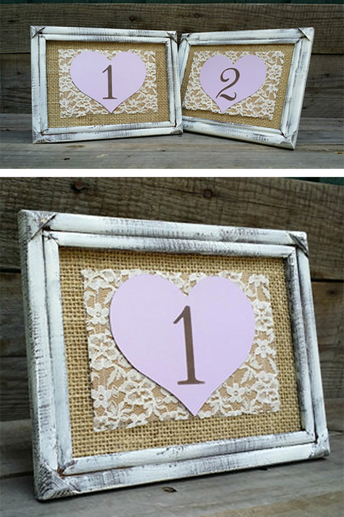 Burlap Table Numbers (Page 1 of 1)