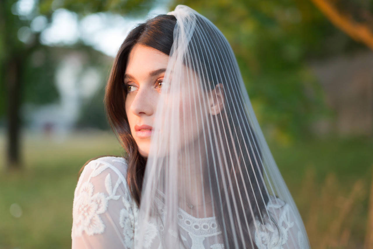 Blusher Veils: Face Veils and Veils with Blushers