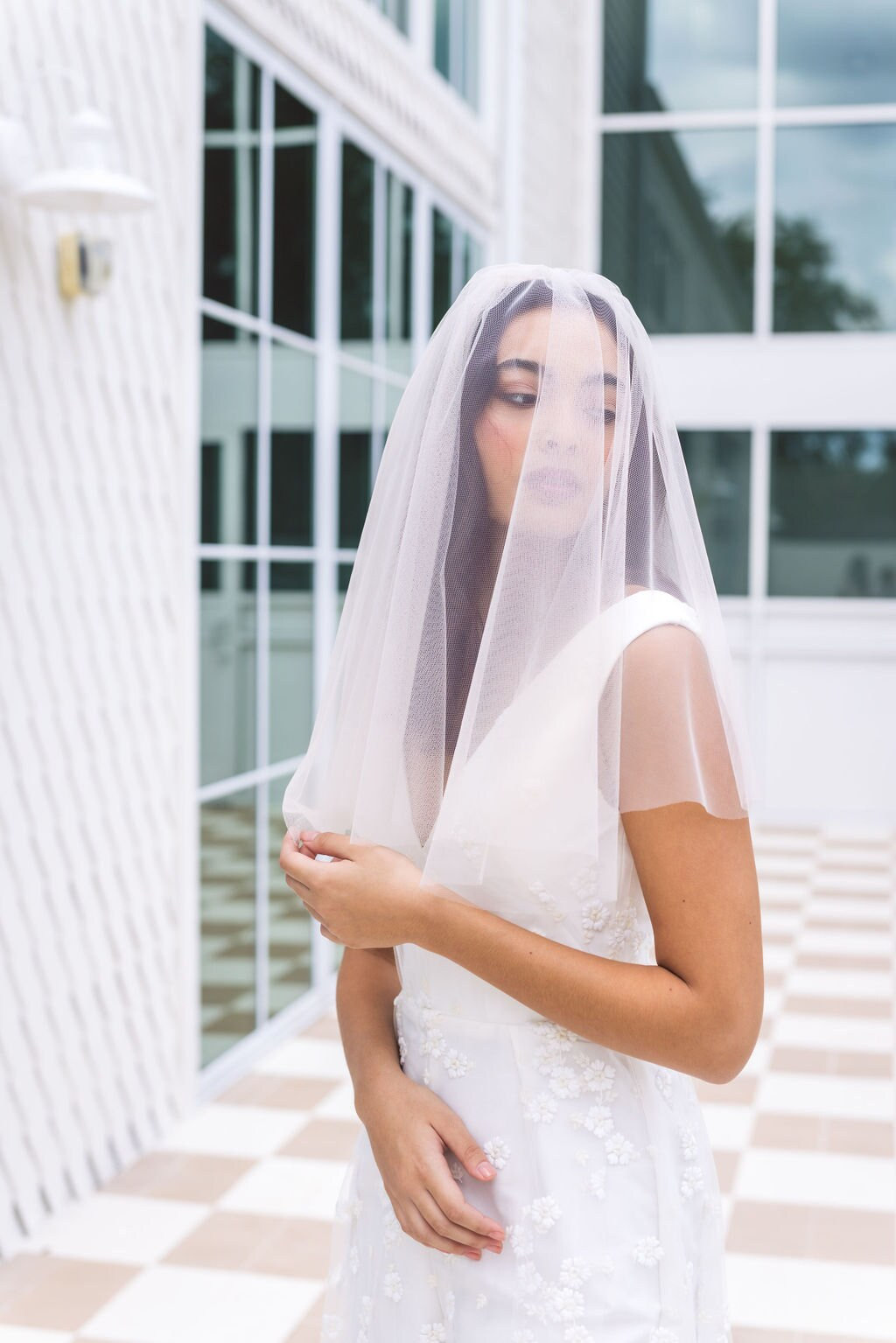 Blusher Veils: Face Veils and Veils with Blushers