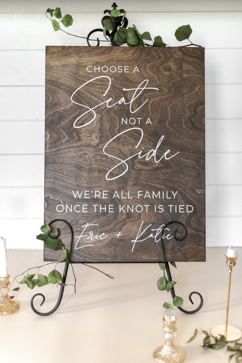 Ceremony Seating Signs (Page 1 of 1)